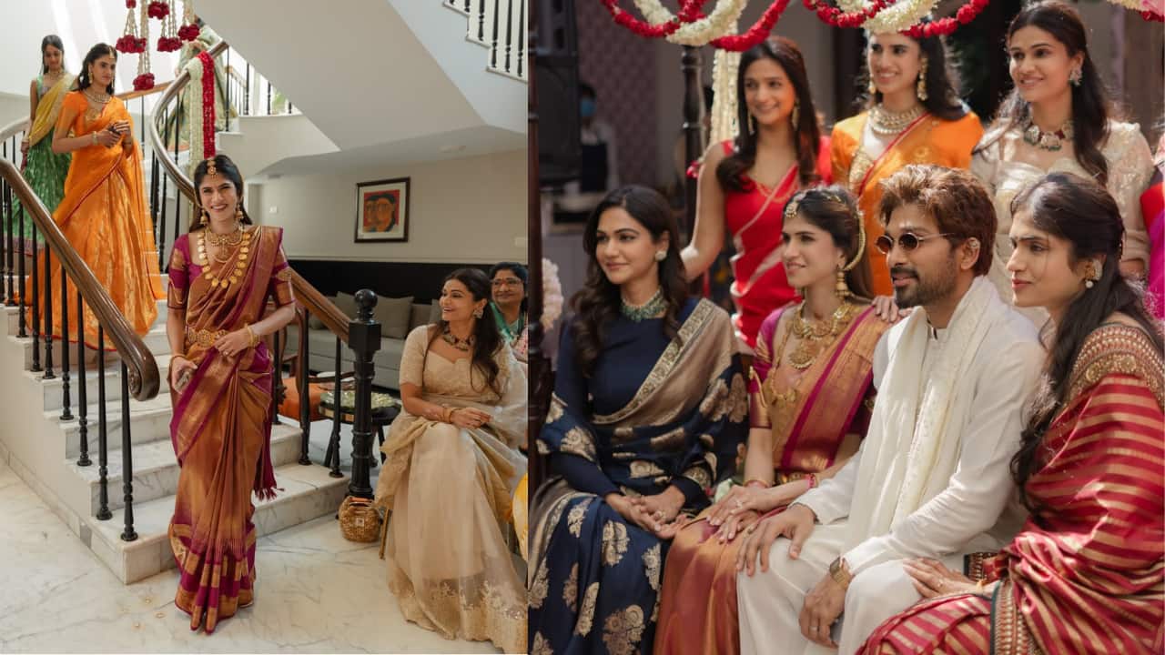 Bride-to-be Nayanika Reddy stuns In silk saree at Pellikuturu ceremony ...
