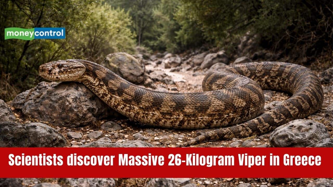 Scientists discover a massive 26 kg viper in Greece that weighs three ...