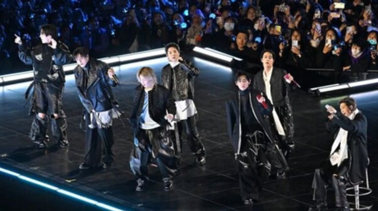 BTS comeback concert draws smaller than expected crowd; sparks debate ...