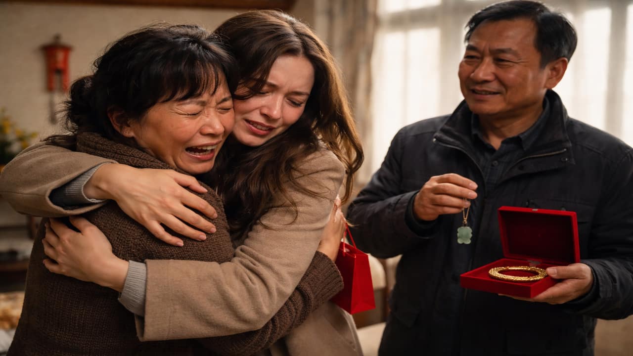 Abandoned as newborn, China-born woman reunites with parents after ...