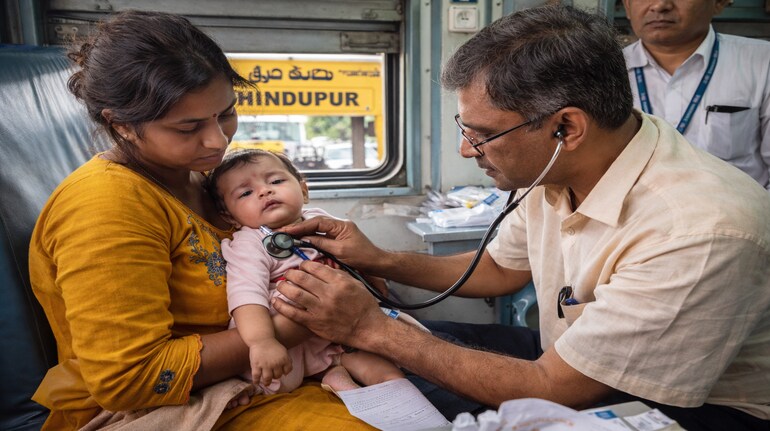 ‘Help came fast’: Indian Railways arranges doctor for sick infant on ...