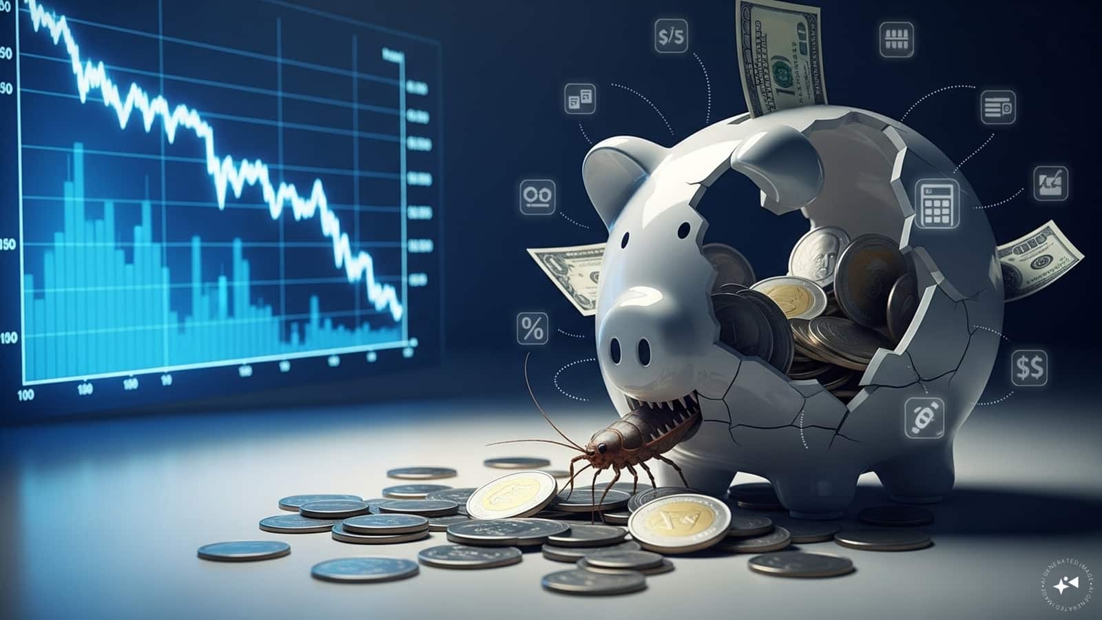 Market dives again, these charges can eat into your portfolio