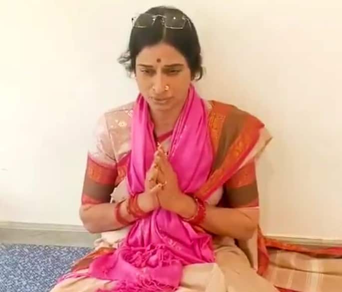 Madhavi Latha shares prayer clip from Delhi airport; some back her ...