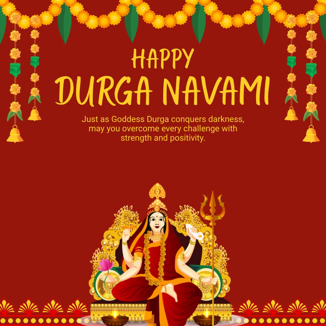 Durga Navami 2026 March: 130+ Wishes, Messages, Images, Quotes to share ...