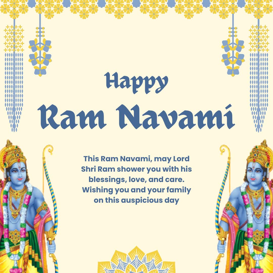 Ram Navami Wishes & Status: 120+ Messages, Quotes, Greetings, Instagram ...
