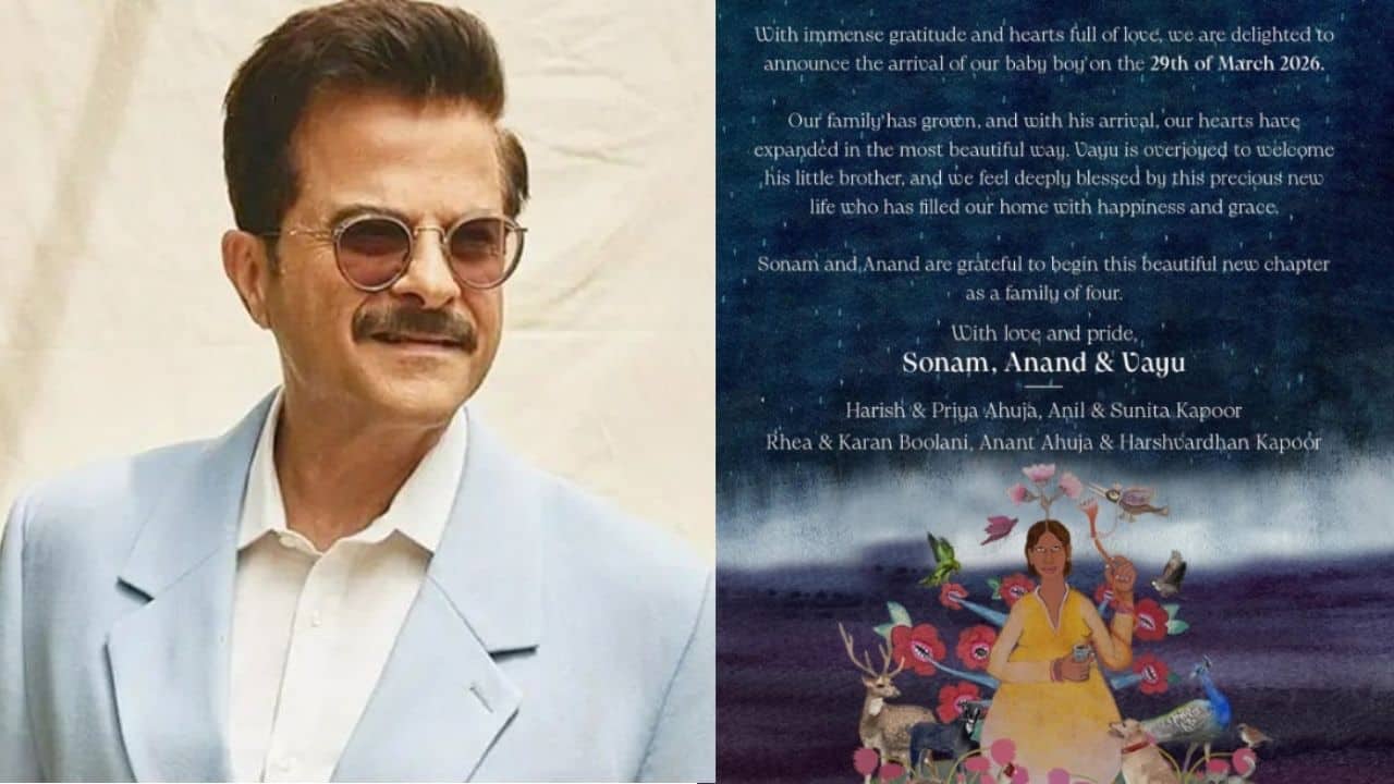 Anil Kapoor shares heartfelt note as Sonam Kapoor welcomes baby boy ...