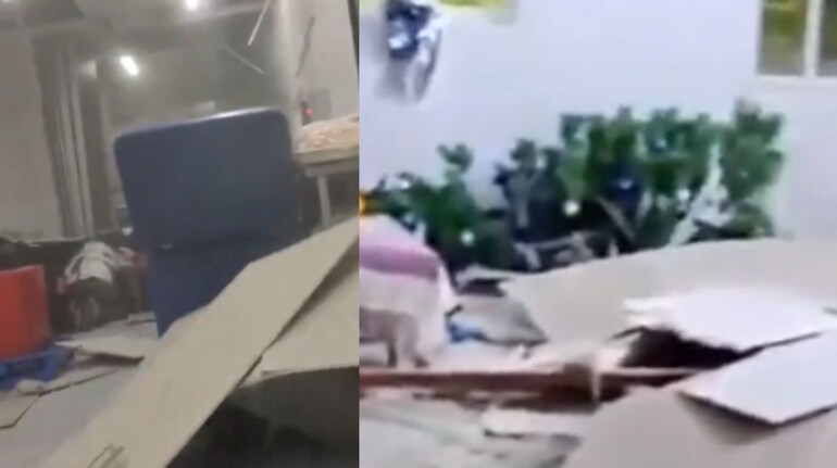 Shaking buildings, broken homes: Horrific videos show extensive damage ...