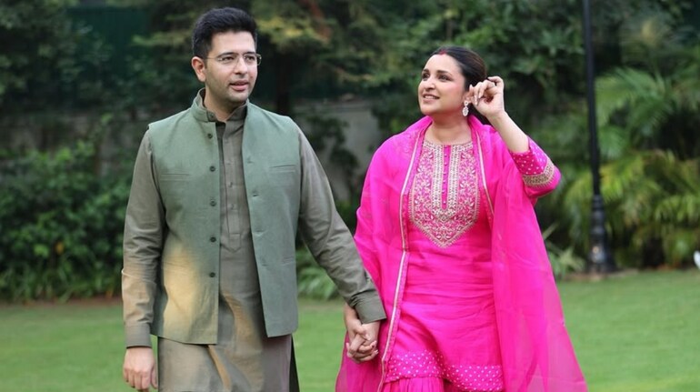 Parineeti Chopra welcomes Raghav Chadha on Mom Talks, couple wins ...