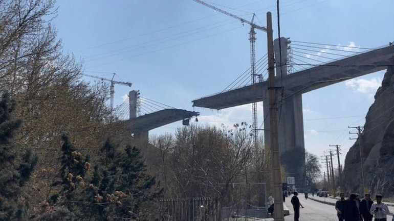 Iran's iconic B1 Bridge destroyed in US strikes; Trump shares video ...