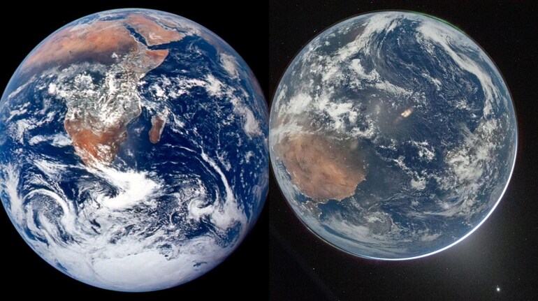 What two Earth photos, 54 years apart, tell us about space exploration