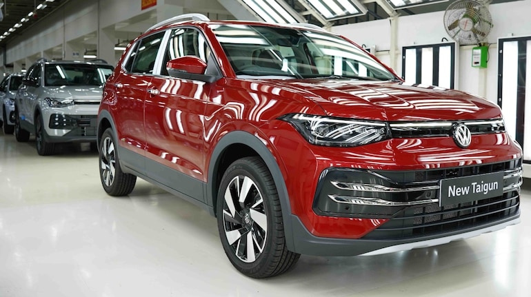 Volkswagen Taigun facelift production begins in India ahead of April 9 ...
