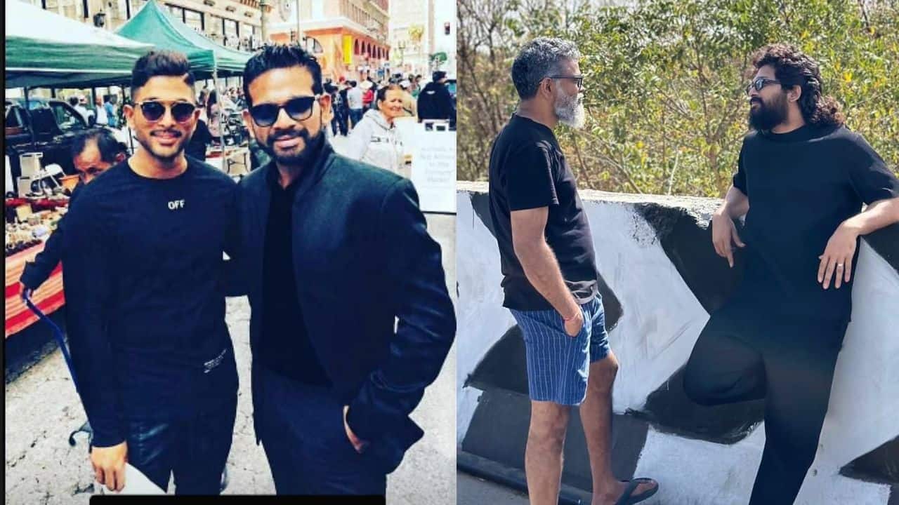 Allu Arjun rings in 44th birthday with warm wishes from brothers Allu ...