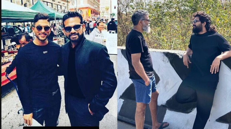 Allu Arjun rings in 44th birthday with warm wishes from brothers Allu ...