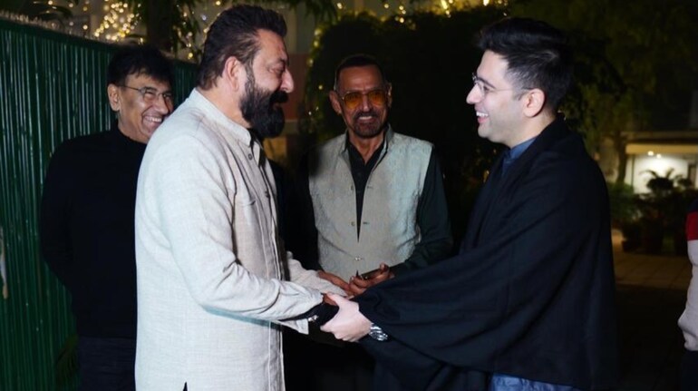 Raghav Chadha hosts Sanjay Dutt at his Delhi home, writes: 'So good to ...
