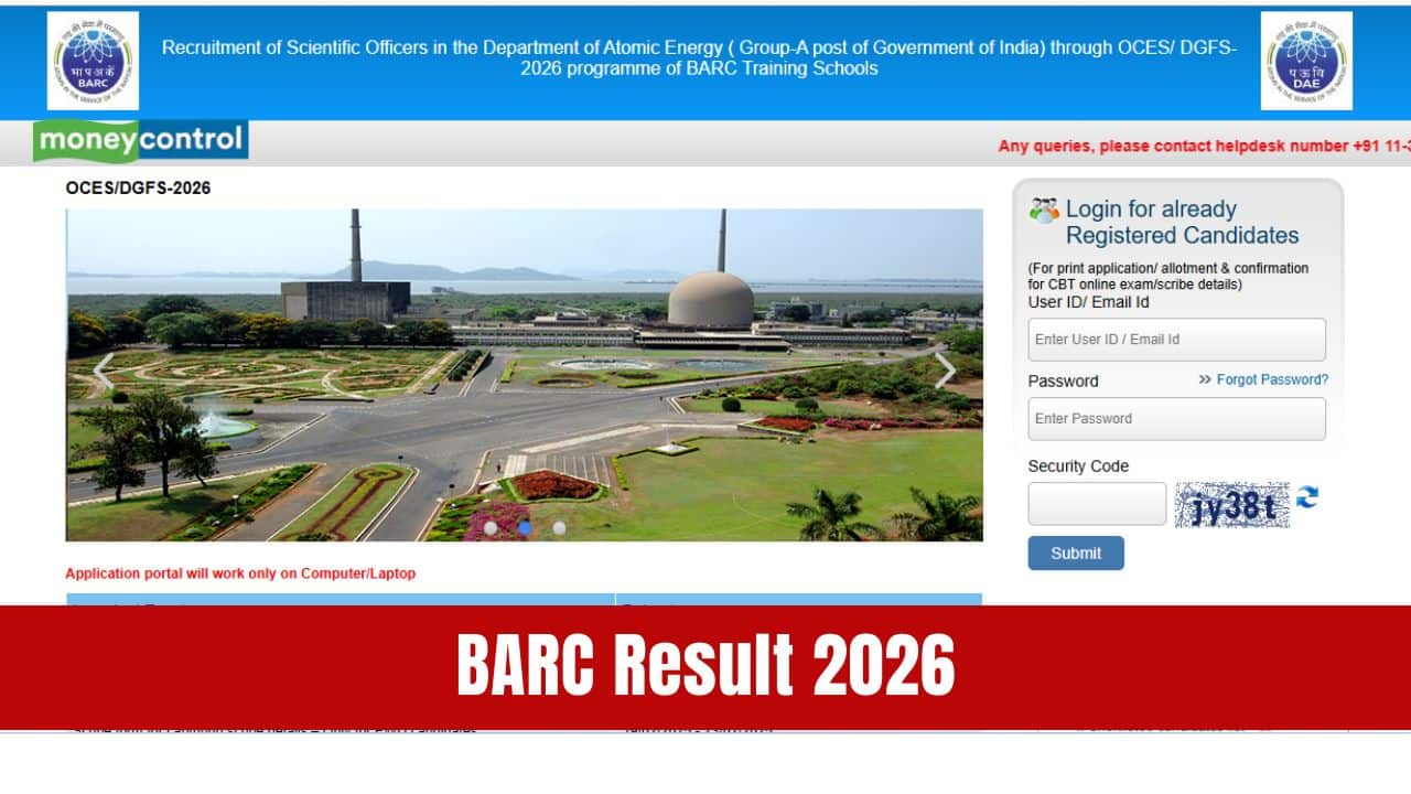 BARC Result 2026 declared: Merit list out at barcocesexam.in; direct ...