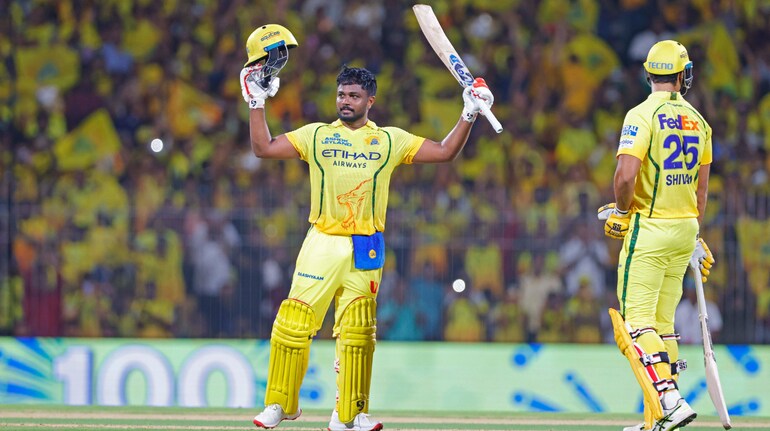 IPL 2026: Sanju Samson lights up Wankhede with sensational ton, equals ...