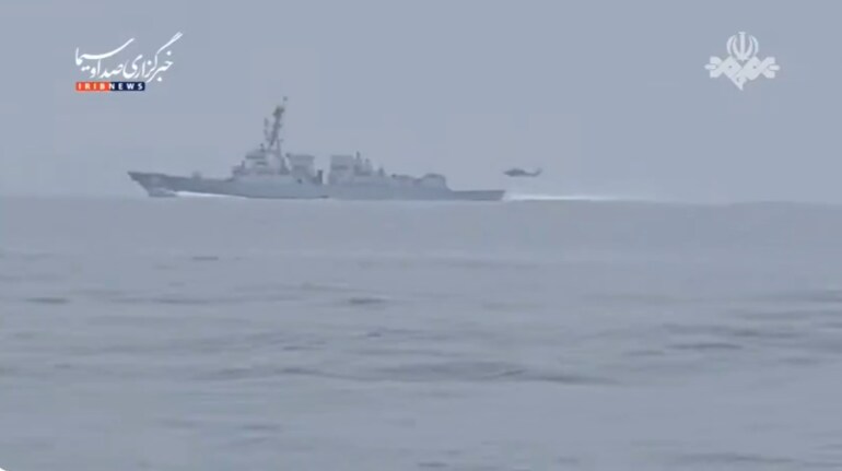 US warships left Gulf of Oman after IRGC issued warning, says Iranian ...