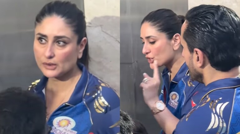 Kareena Kapoor loses cool, spotted arguing at Wankhede stadium during ...
