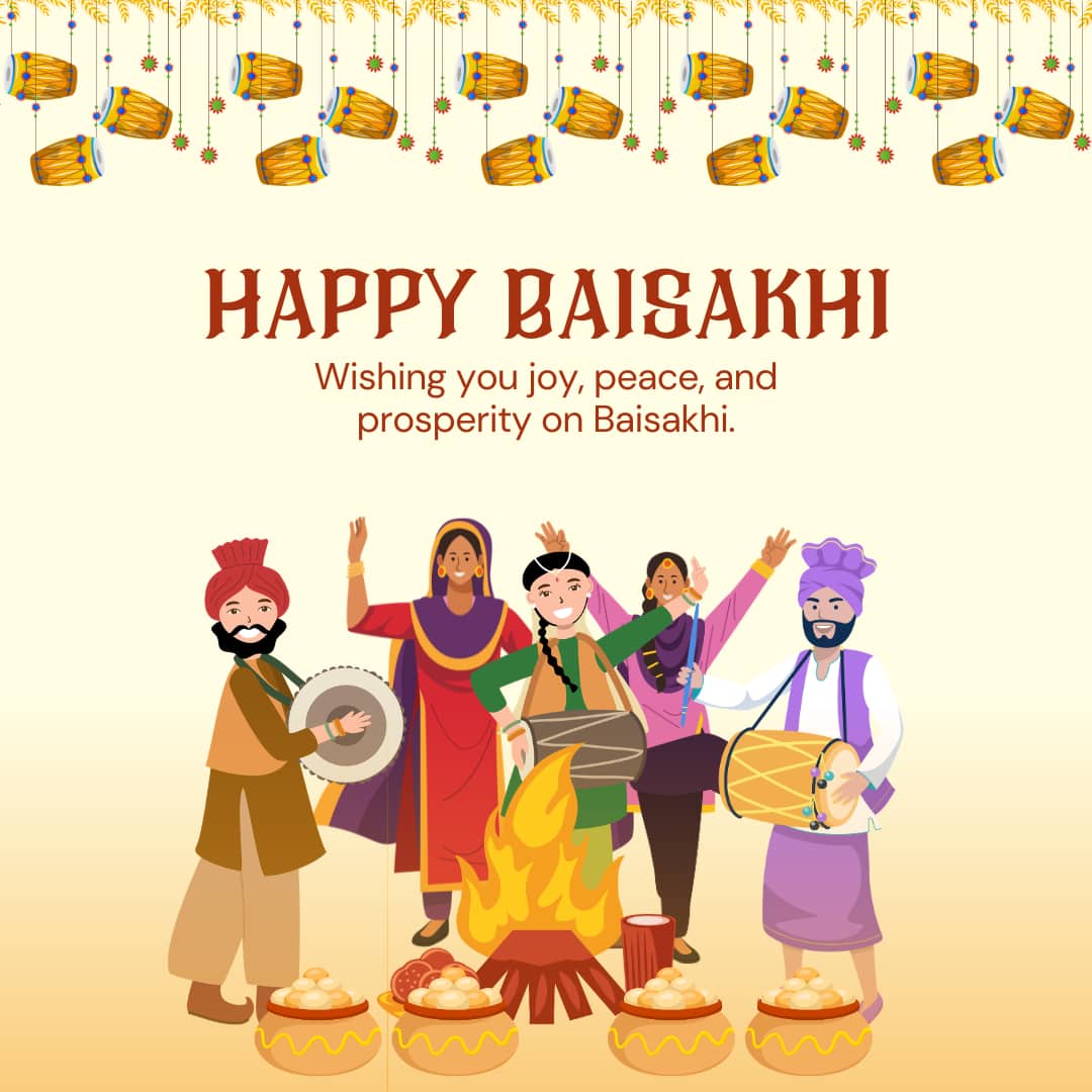 Happy Baisakhi 2026: 75+ Vaisakhi Wishes, messages, quotes, images ...