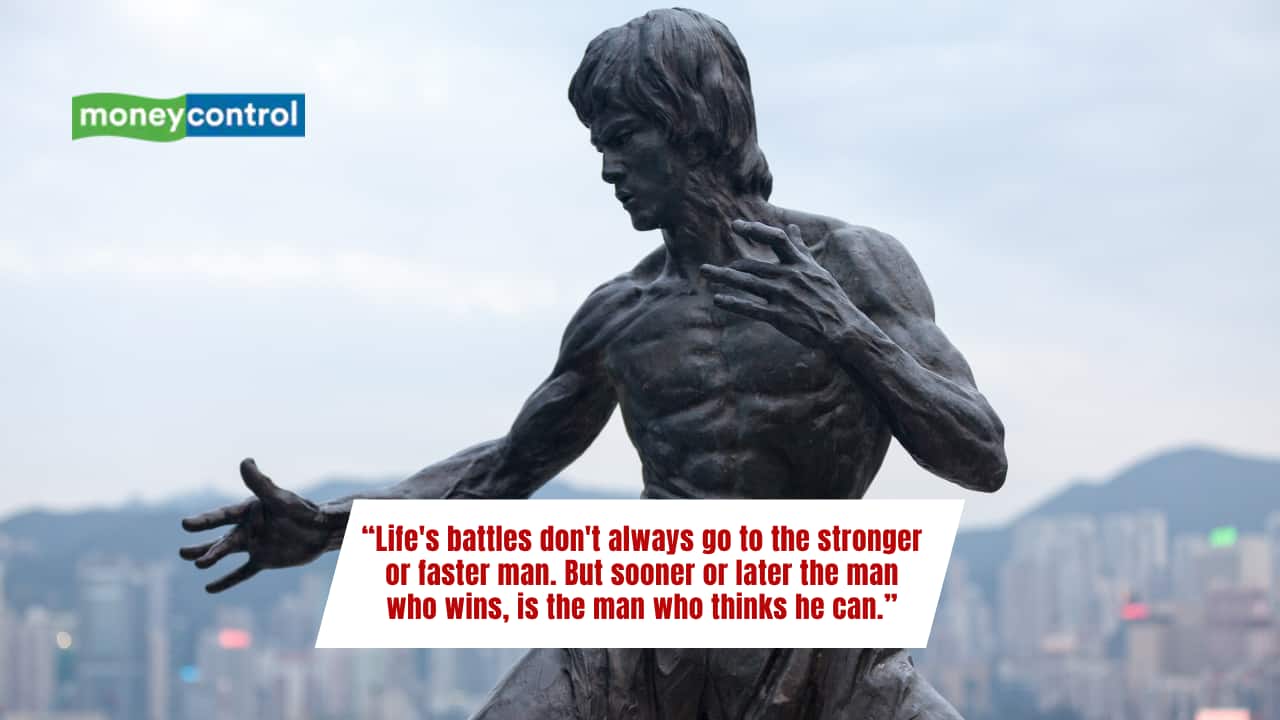 Quote of the day by Bruce Lee: “Life's battles don't always go to the ...