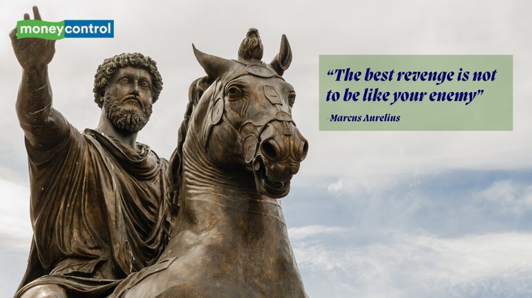 Quote of the day by Marcus Aurelius, "The best revenge is not..."