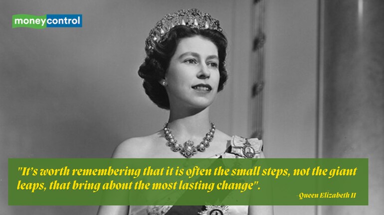 Quote of the day by Queen Elizabeth II, "It’s worth remembering that it ...