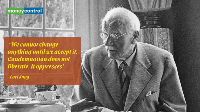 Quote of the day by Carl Jung, "We cannot change anything until we ...