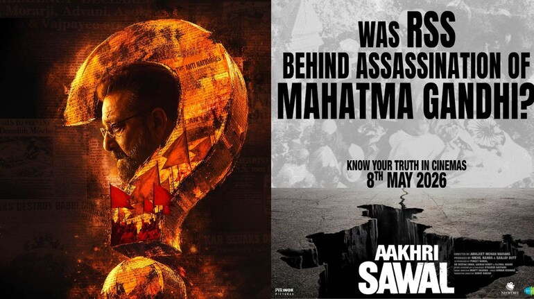 Sanjay Dutt’s Aakhri Sawal posters spark buzz with questions on RSS ...