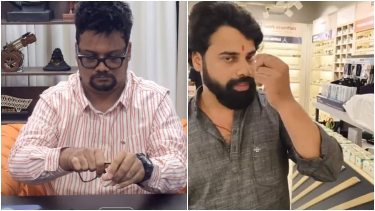 Applying tilak inside store to smashing eyeglasses: Videos viral as ...