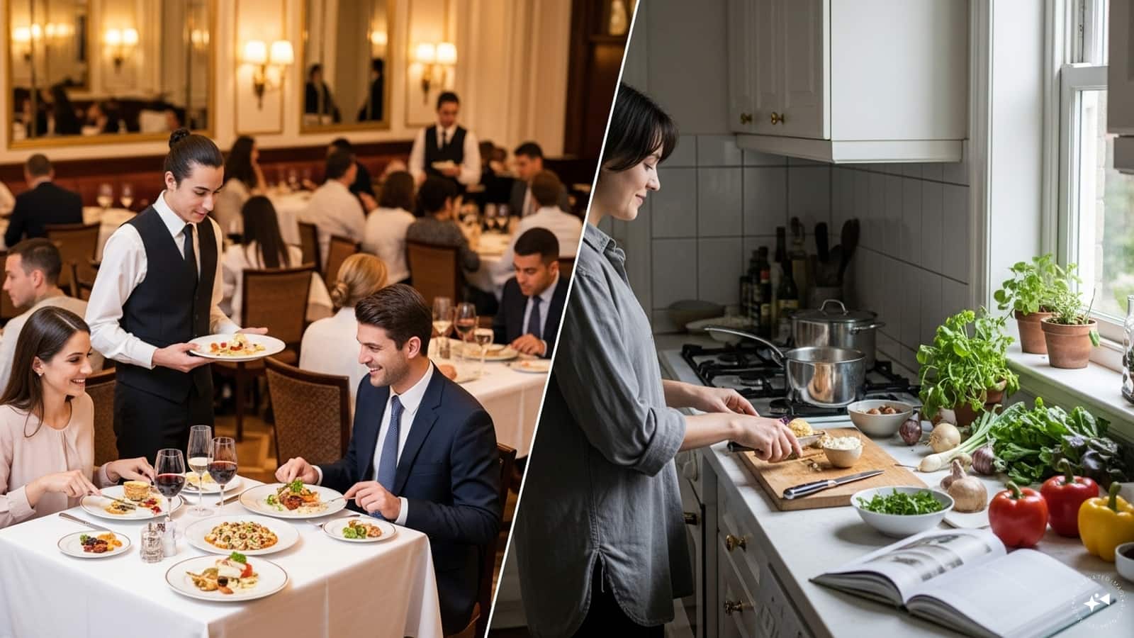 Eating out regularly vs cooking at home: The long-term financial ...