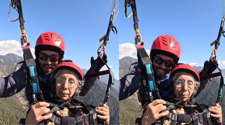 'Dadi rocks': 73-year-old woman fearlessly goes paragliding at Bir ...