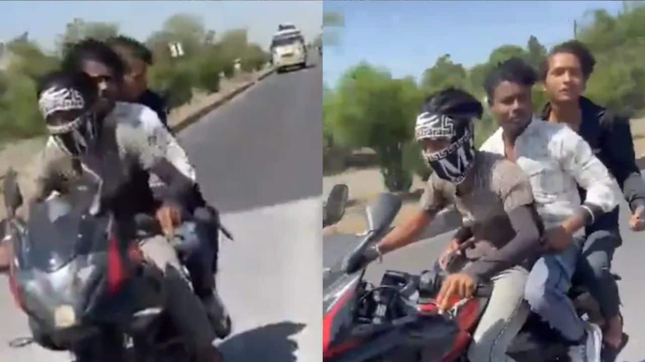 Watch: MP highway stunt for reel turns fatal, three brothers killed in Rewa
