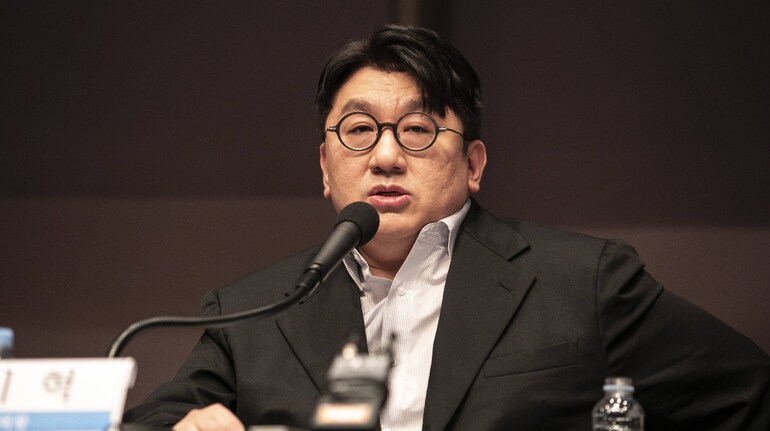 Police seek arrest of BTS agency Hybe’s billionaire founder Bang Si-hyuk