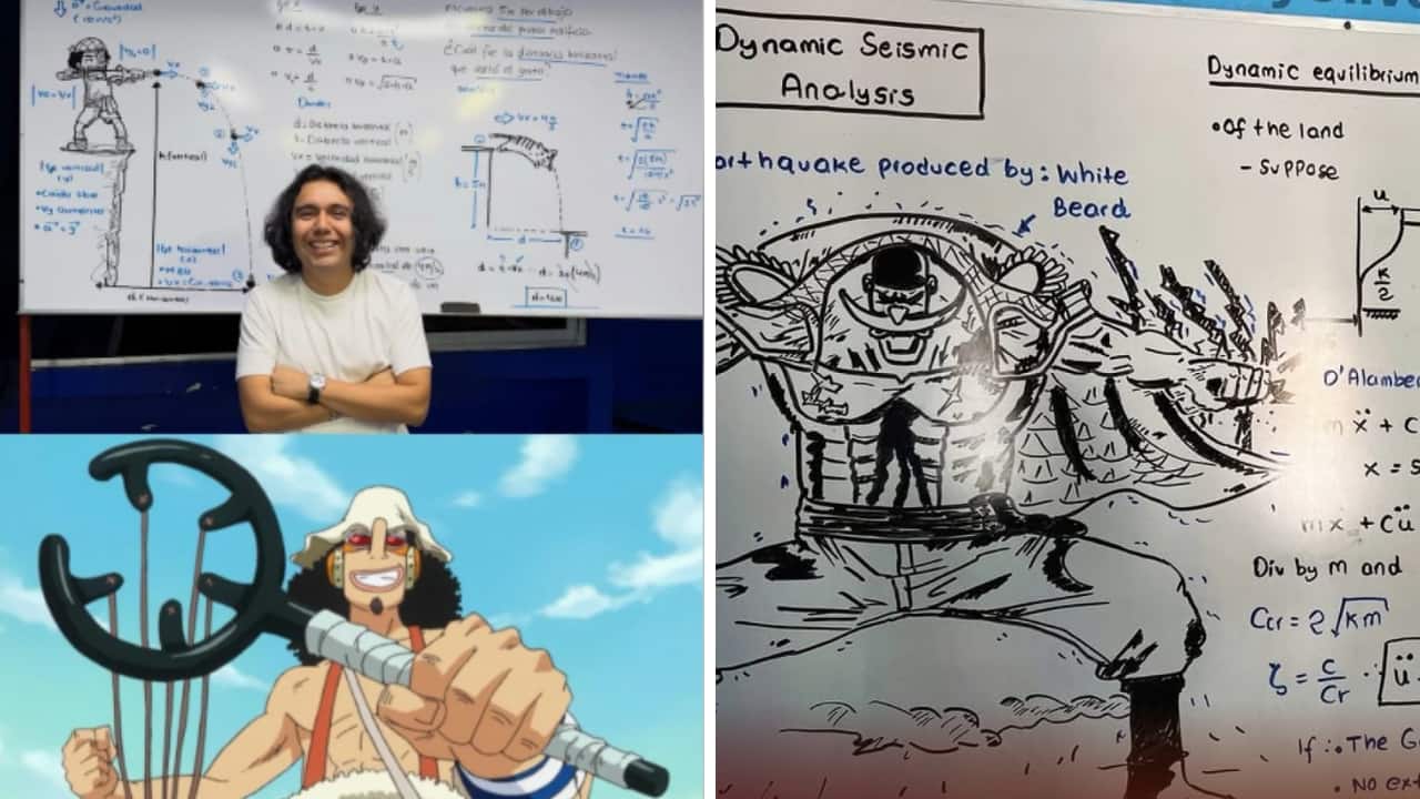 Teacher turns One Piece characters like Monkey D Luffy, Zoro and others ...