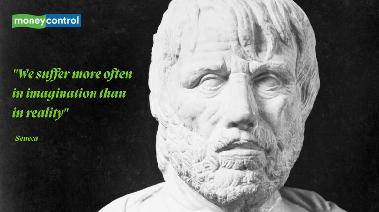 Quote of the day by Roman philosopher, Seneca, "We suffer more often in..."
