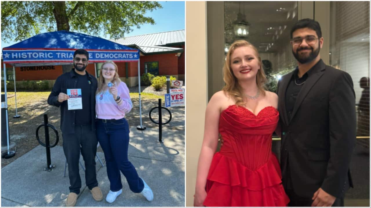 Indian-origin law student shares photo with American girlfriend, gets ...