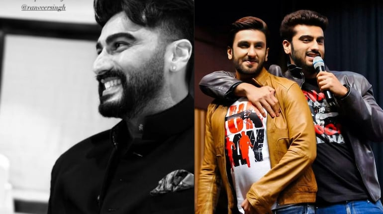 Arjun Kapoor shares a photo clicked by "Hamza aka Jassi" as Ranveer ...