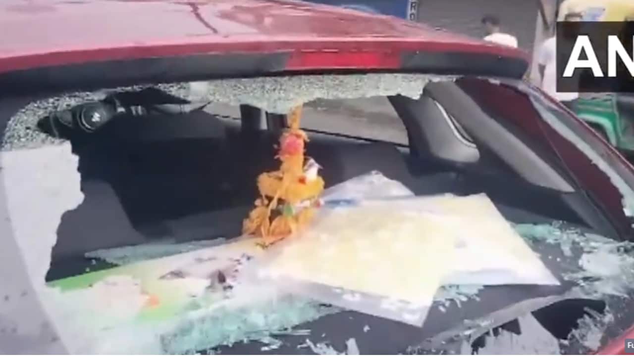 West Bengal elections: BJP candidate Bikash Sardar's vehicle vandalised ...