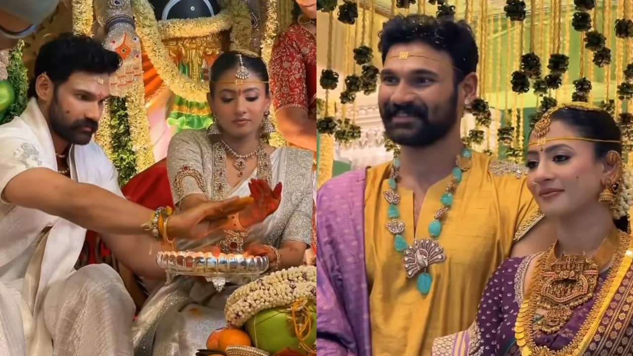 Bellamkonda Sai Sreenivas and Kavya Reddy’s Tirupati Temple wedding ...