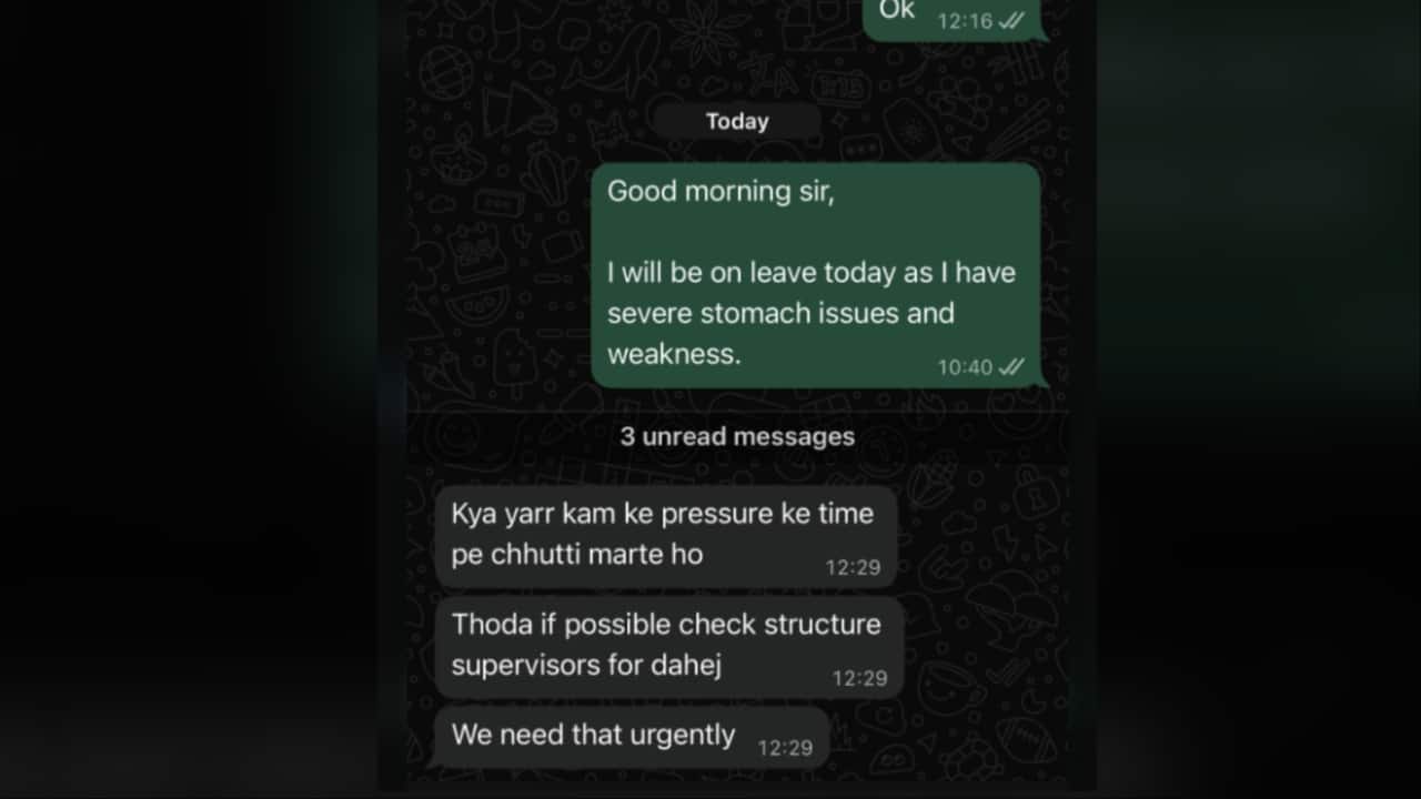 HR manager forces sick employee to work: 'Why take leaves when we're ...