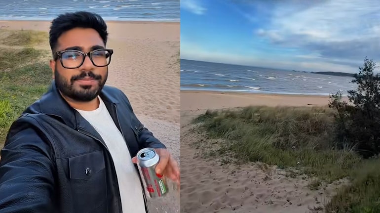 'It's 5 PM, I'm at a beach': Indian techie working at Amazon in UK ...
