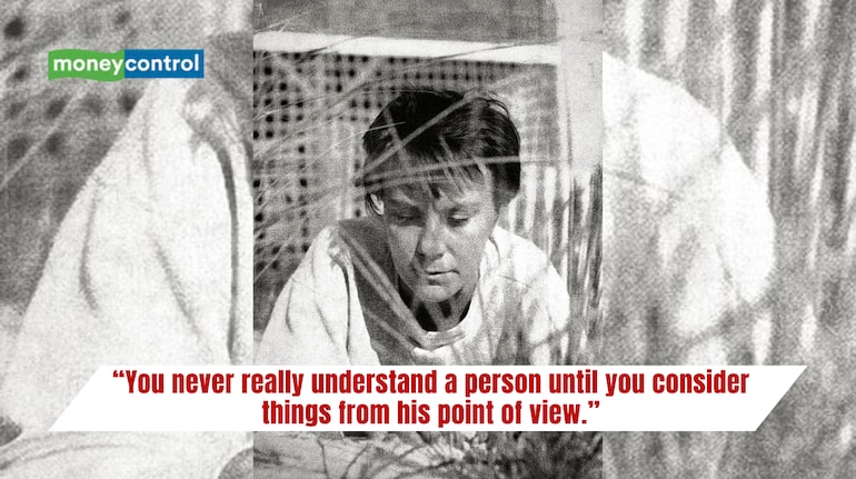 Quote of the Day by Harper Lee: "You never really understand a person ...