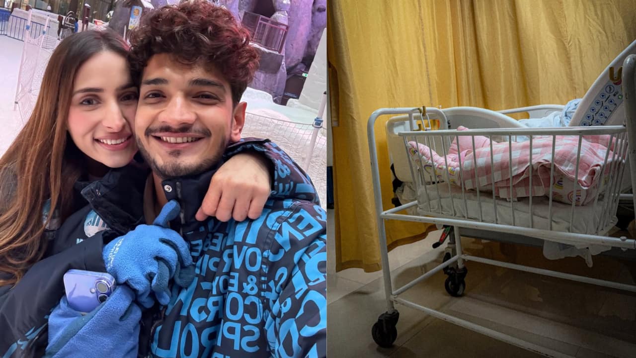 Munawar Faruqui welcomes baby girl with wife Mehzabeen Coatwala, shares ...