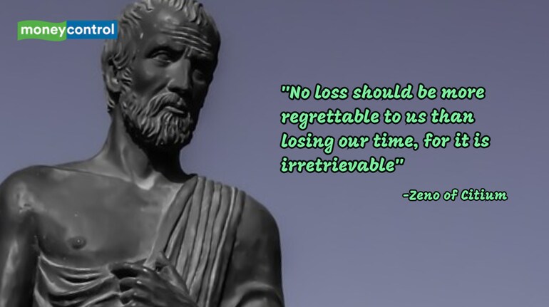Quote of the day by Zeno of Citium, "No loss should be more regrettable ...