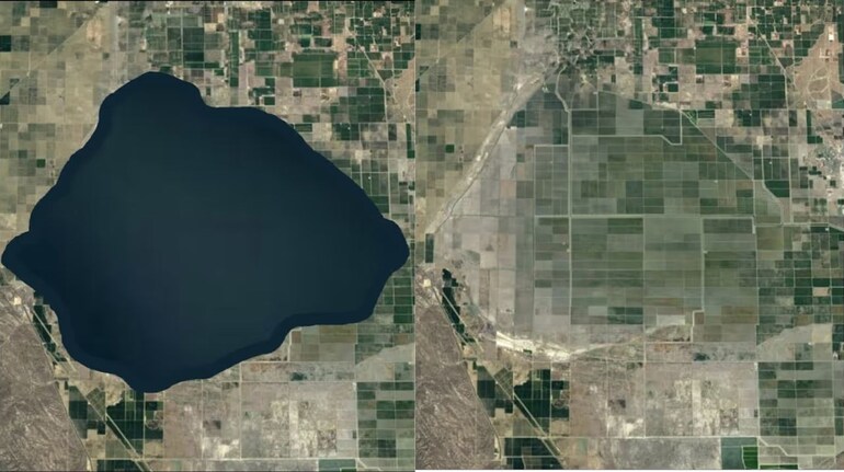 Massive lake that dried up in the 19th century has now resurfaced after ...