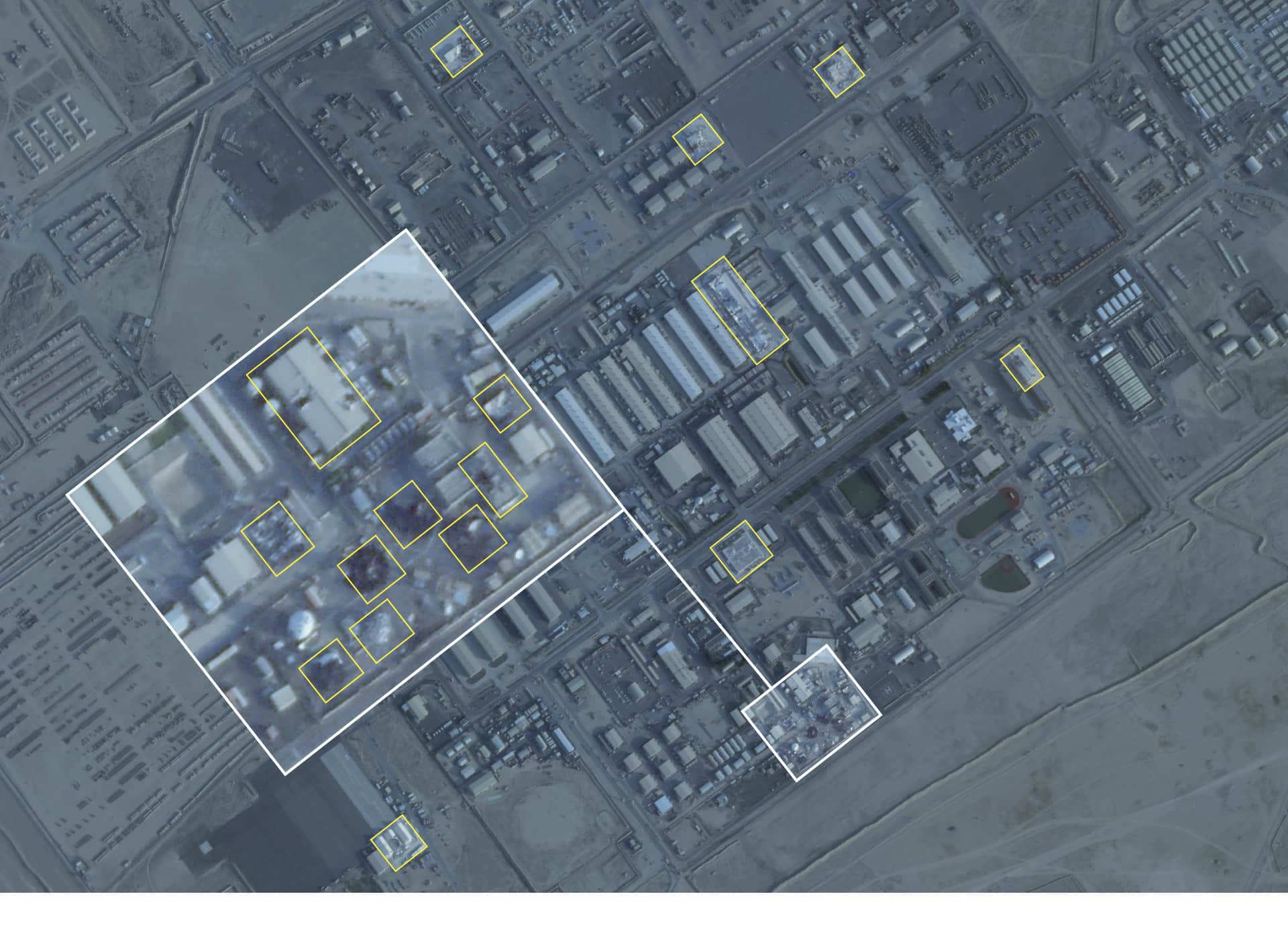 228 structures hit in Iranian airstrikes: Satellite images show extent ...