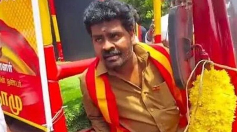 TVK's Royapuram MLA Vijay Damu owns Innova Crysta