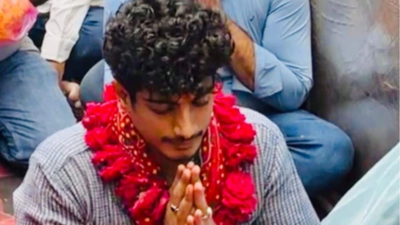 Palaash Muchhal visits temple, disables comments as SC/ST act case emerges