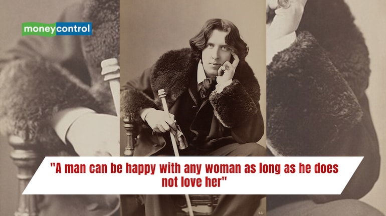 Quote of the day: "A man can be happy with any woman as long as he does ...