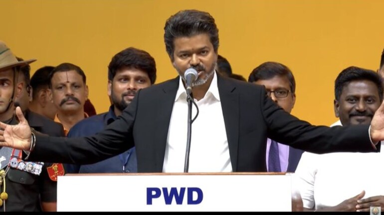 Vijay’s wife Sangeetha and children absent from his CM swearing-in ...